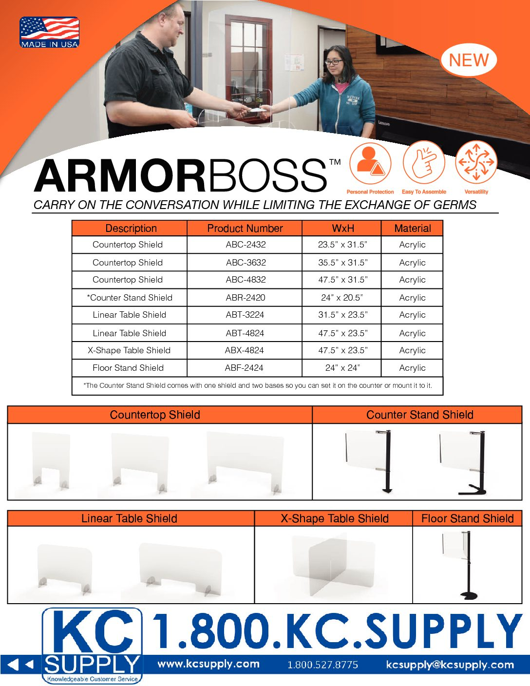 ArmorBoss Shield KC Supply - KC Supply